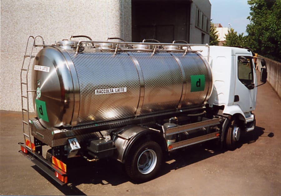 Cisterne in acciaio inox per trasporto latte – Itfoodonline Blog