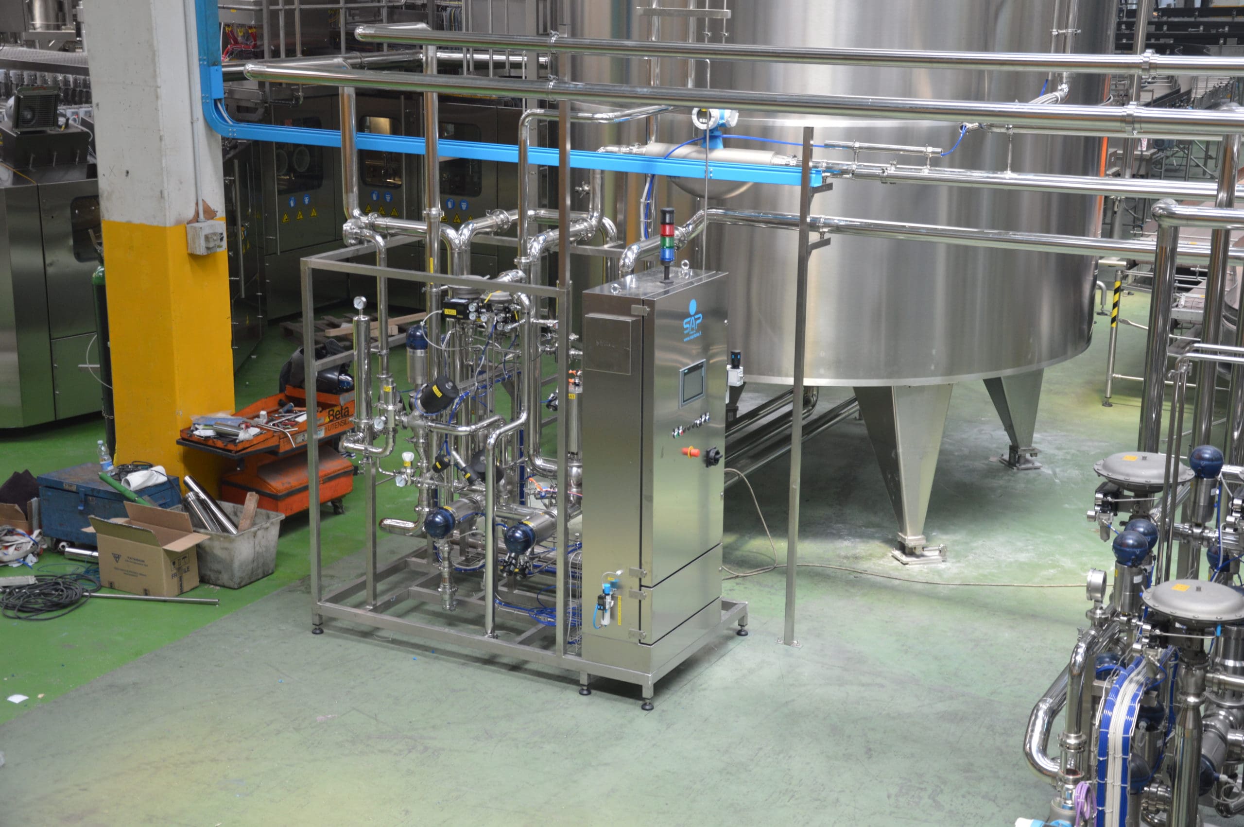 Aseptic tanks of Sap Italia – Itfoodonline Blog