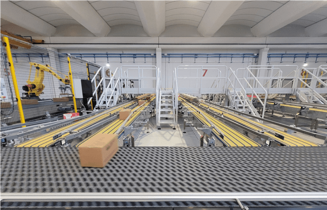 CENTRALISED PALLETISATION SYSTEM FOR THE CONFECTIONERY MARKET ...