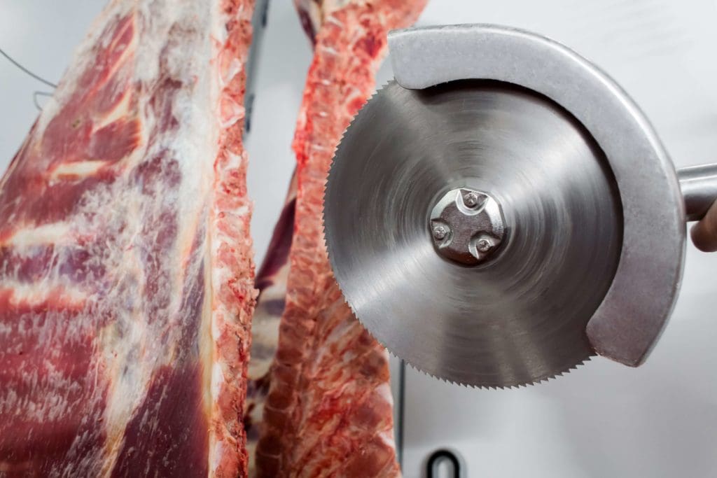 SAFER AND EASIER SLAUGHTERING operations thanks to tools driven by air ...