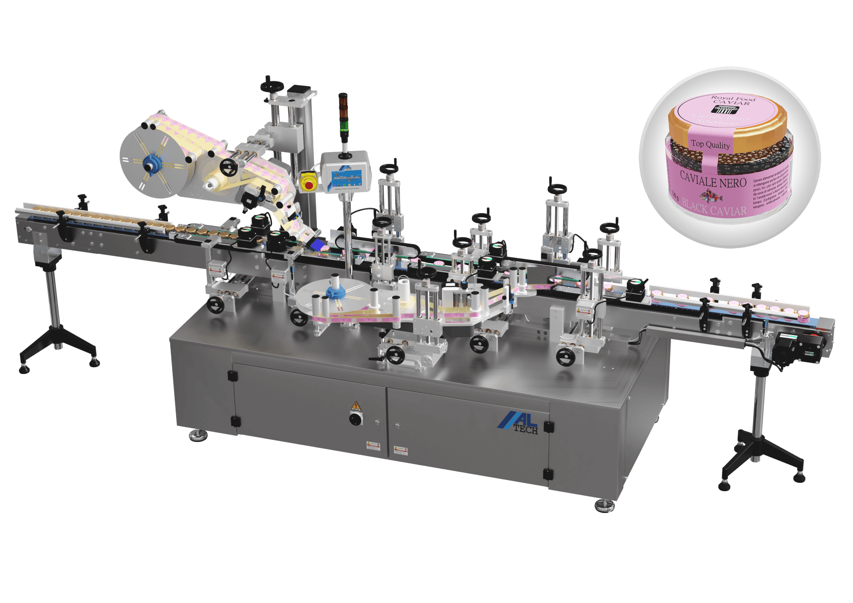 ALline – Jar Wrap-around & Tamper Evident Labelling Machine ...